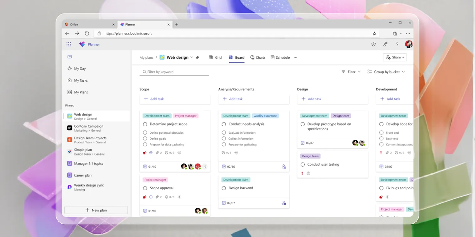 Microsoft to launch web version of Planner with enhanced AI tools for ...