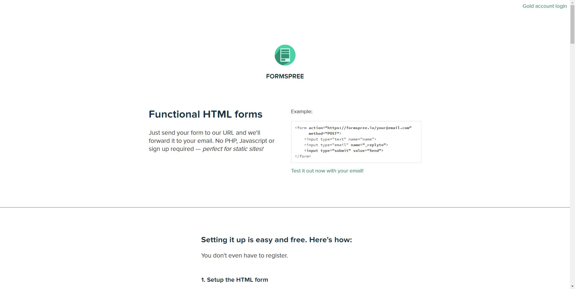 Free Formspree.io Alternatives: Top 12 Form Builders | AlternativeTo