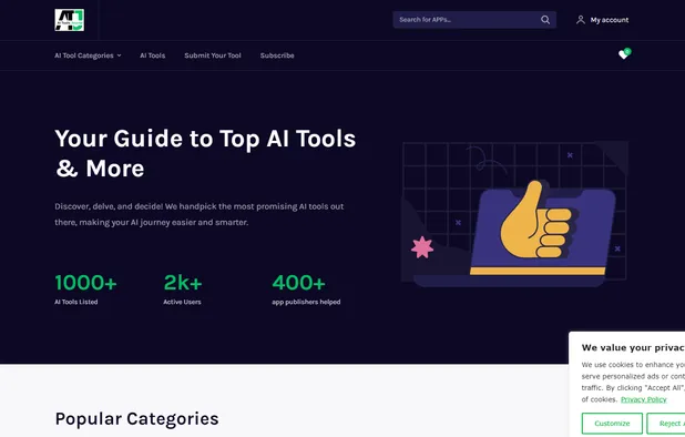 There's An AI For That Alternatives and Similar Sites & Apps ...