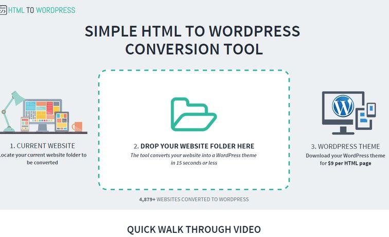 HTML To WordPress Converter Alternatives and Similar Sites & Apps ...