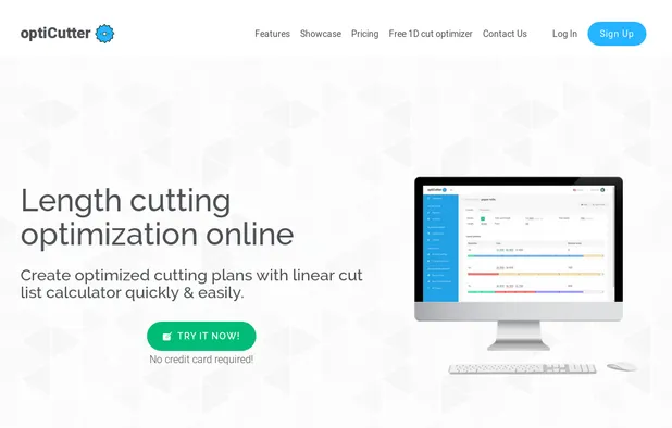optiCutter: Online length cutting optimization software, designed to cut 1D linear material ...