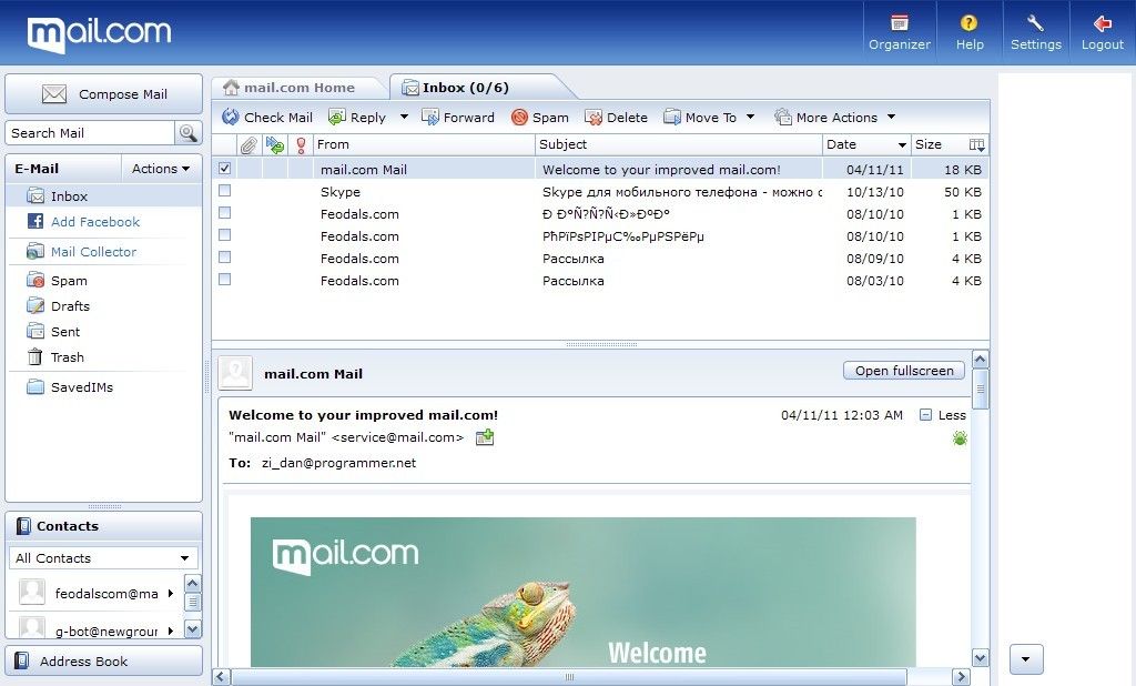 mail.com Alternatives: 25+ WebMail Providers & Similar Websites ...
