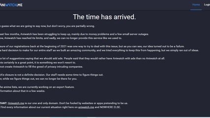 Aniwatch.me: New anime watching site with sleek designs. subs and dubs ...