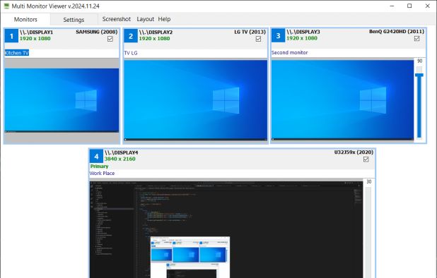 Multi Monitor Viewer: Provides convenient and fast | AlternativeTo