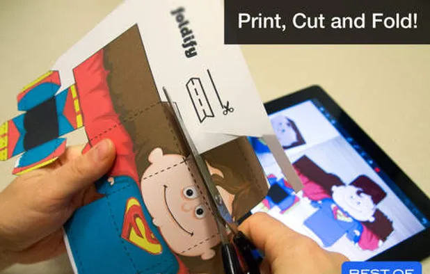 Foldify: Create 3D figures on iPad. Then print and fold them from paper ...