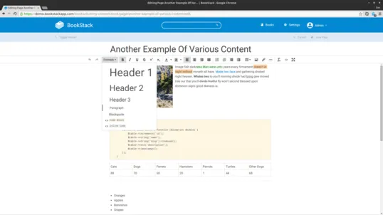 BookStack: An open source knowledge management application that's focused on ease of | AlternativeTo