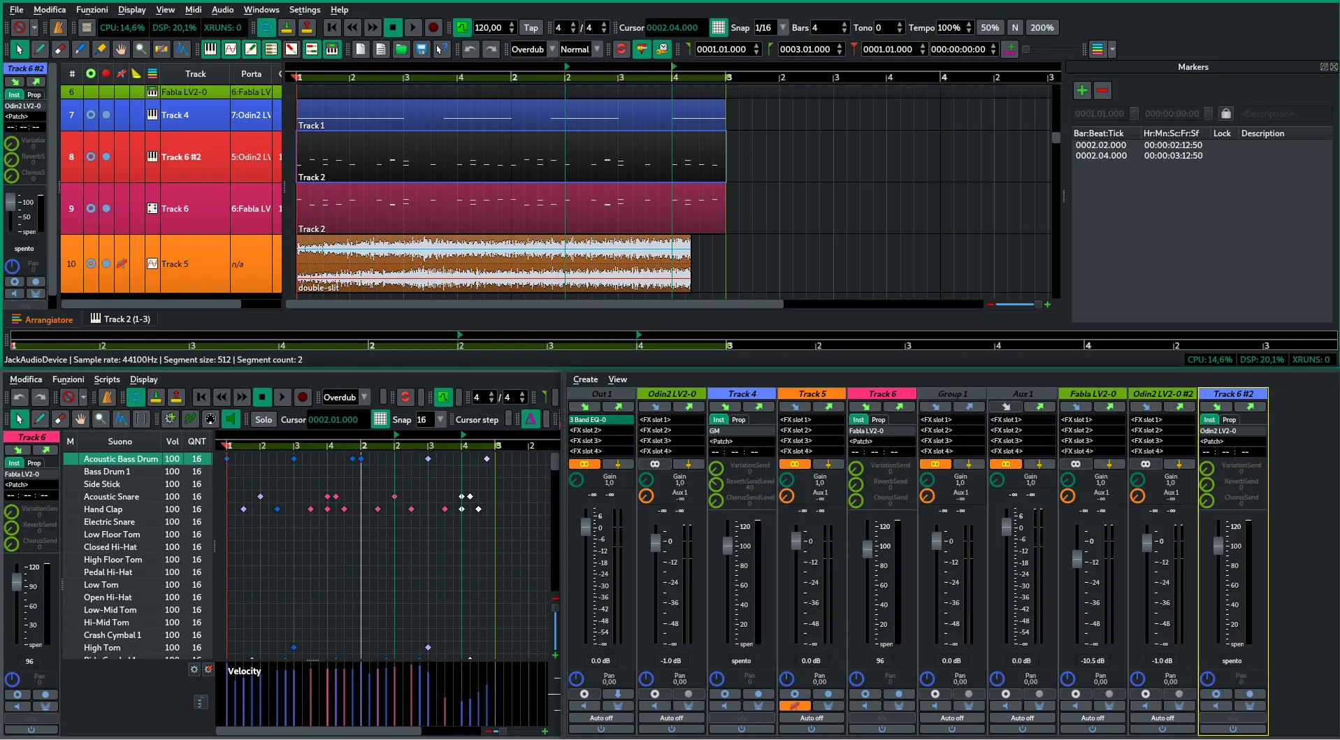 MusE Sequencer: Open-source DAW for GNU/Linux supporting LV2, VST, DSSI ...