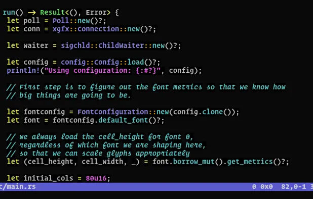 WezTerm: GPU-accelerated cross-platform terminal emulator and multiplexer made with Rust ...