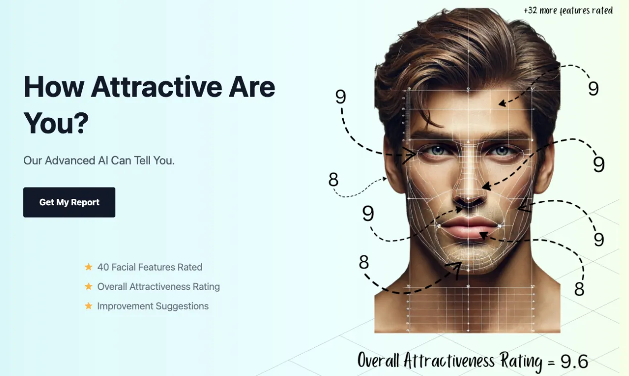 LooksMaxx Report: Find out how attractive you really are | AlternativeTo