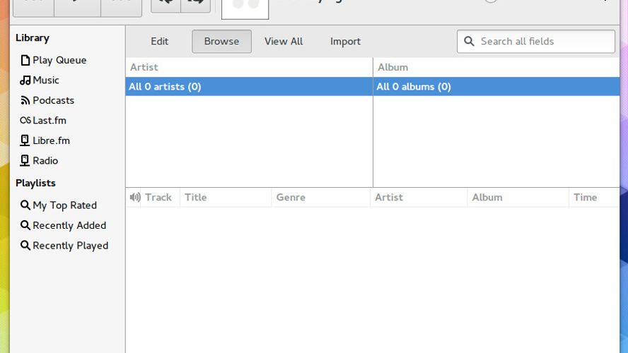 Rhythmbox: Free and open-source audio player, tag editor and music ...