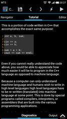 CppDroid: Is simple C/C++ IDE focused on learning | AlternativeTo