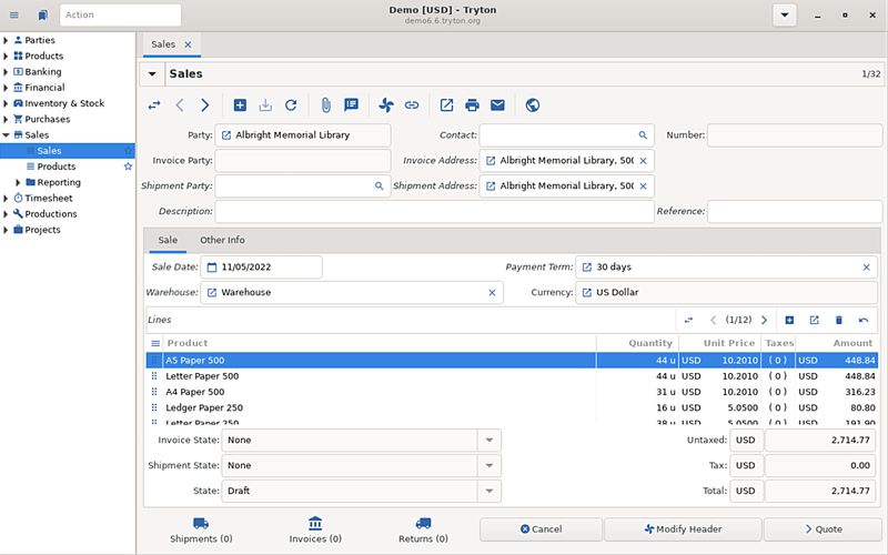 Tryton: Reviews, Features, Pricing & Download | AlternativeTo