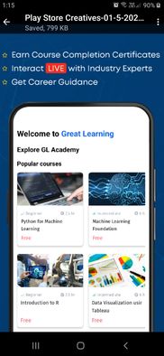 Great Learning Academy: Offers free certificate courses across 100 ...