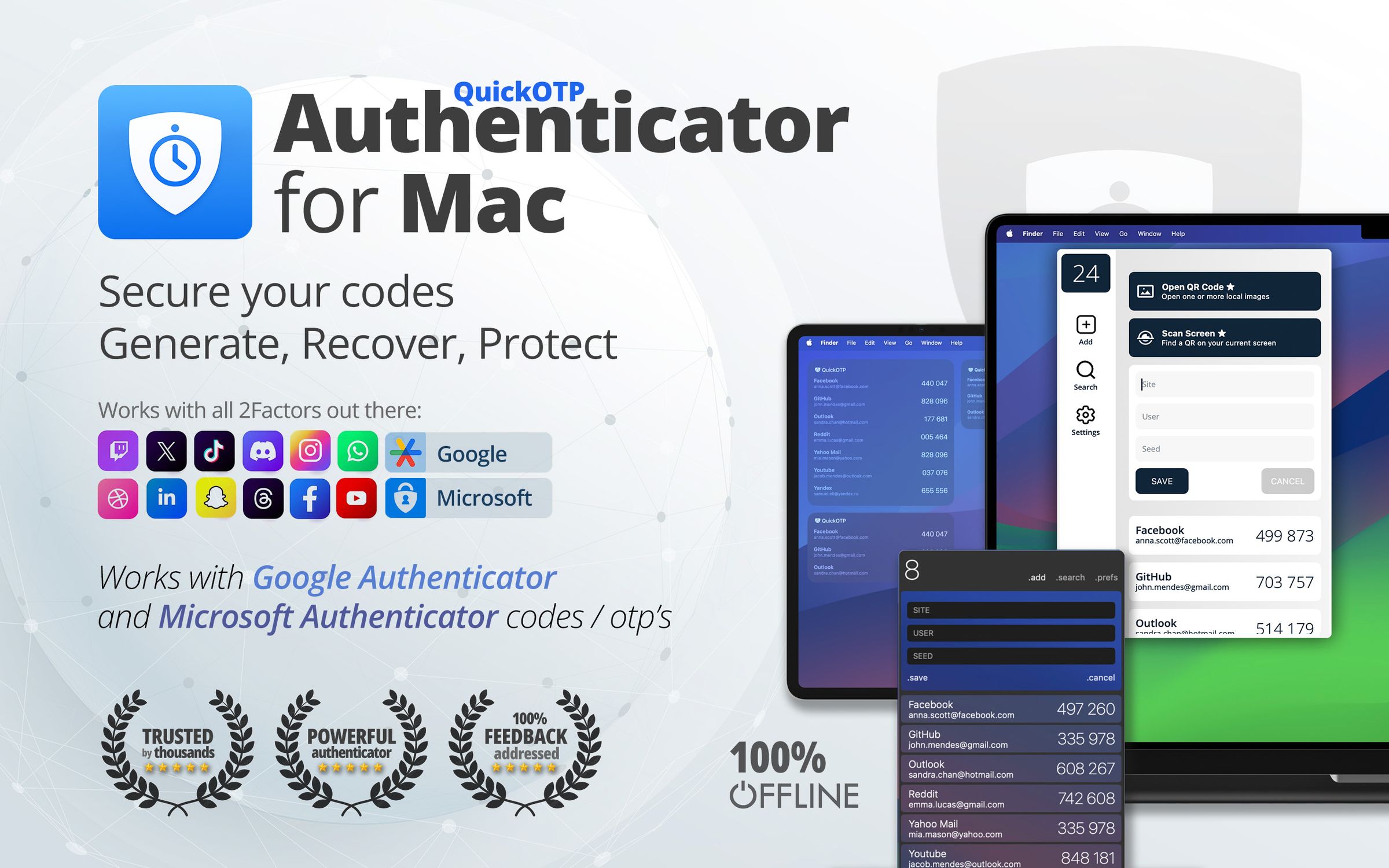 QuickOTP Alternatives: Top 8 Authenticators & Similar Apps | AlternativeTo