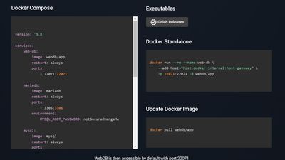 WebDB: Reviews, Features, Pricing & Download | AlternativeTo