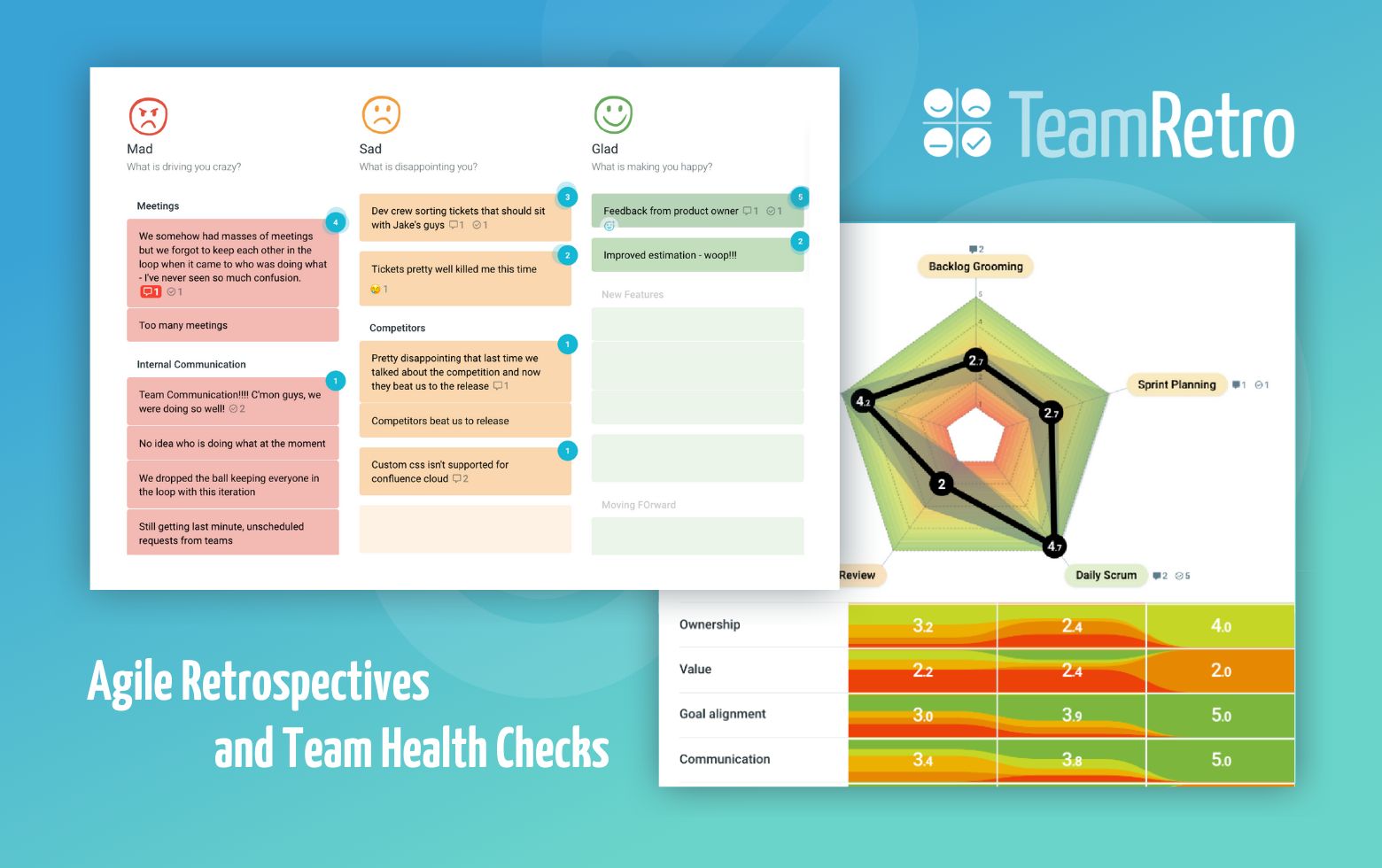 TeamRetro: Secure online agile retrospectives and team health checks for distributed teams ...
