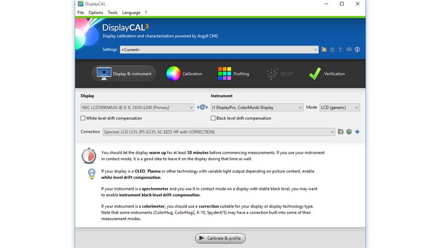 DisplayCAL (formerly known as dispcalGUI): Open Source Display Calibration and Characterization ...
