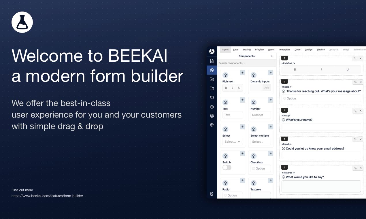BEEKAI Alternatives: Top 10 Form Builders & Similar Apps | AlternativeTo