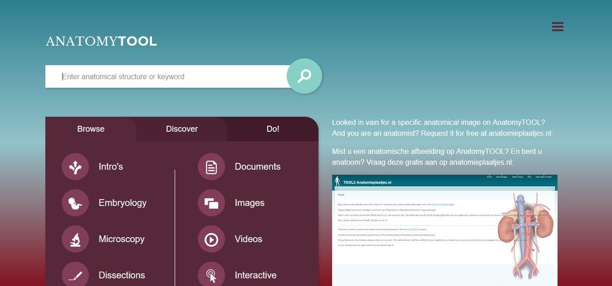 AnatomyTOOL Alternatives and Similar Sites / Apps | AlternativeTo