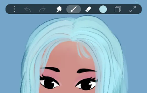 iArtBook: Professional painting app, based on Unlimited Layers with ...