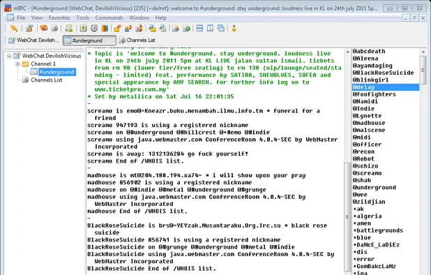 mIRC: Popular Internet Relay Chat client used by individuals and organizations to | AlternativeTo