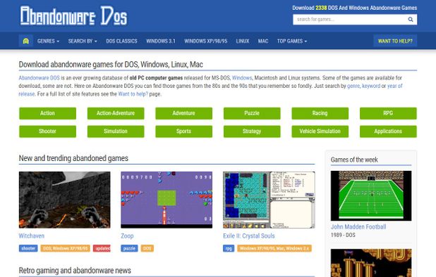 MY ABANDONWARE Alternatives - Explore Similar Sites & Apps | AlternativeTo