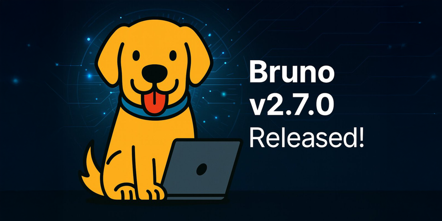 Bruno 2.7.0 releases with .msi installer, variable autocomplete, and ...