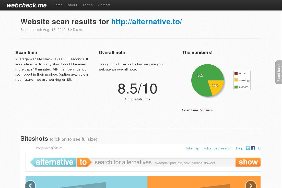 webcheck.me Alternatives and Similar Sites / Apps | AlternativeTo