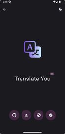 Translate You: Translator App built with Material Design 3 (You) using the LibreTranslate API ...