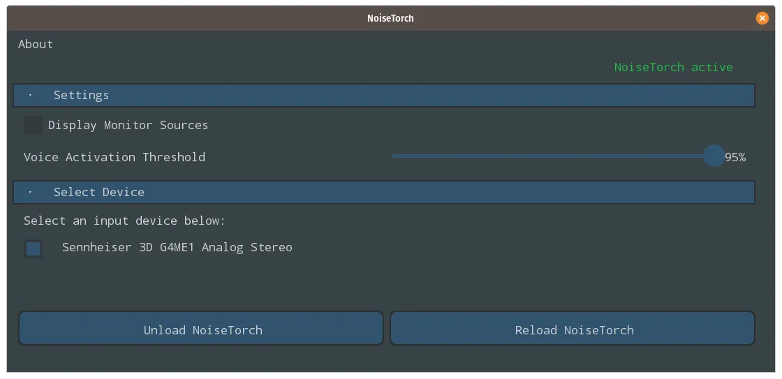 NoiseTorch: Open source app for Linux with PulseAudio. | AlternativeTo