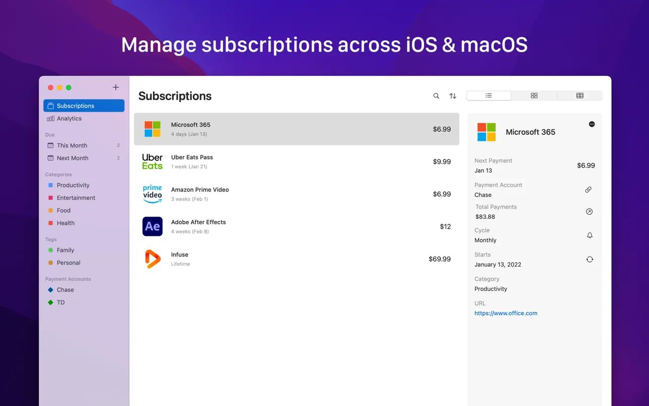 Subscriptions - Track Expenses Alternatives: 25+ Subscription Trackers ...
