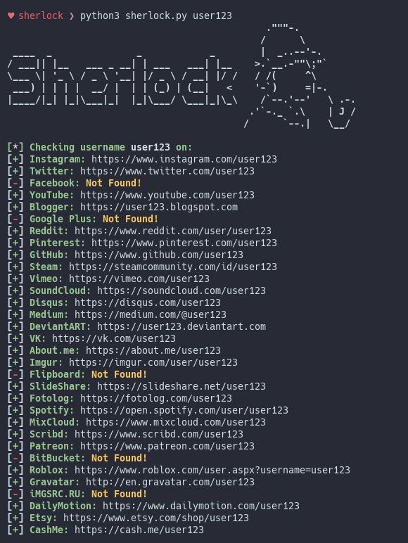 Sherlock Alternatives and Similar Software | AlternativeTo