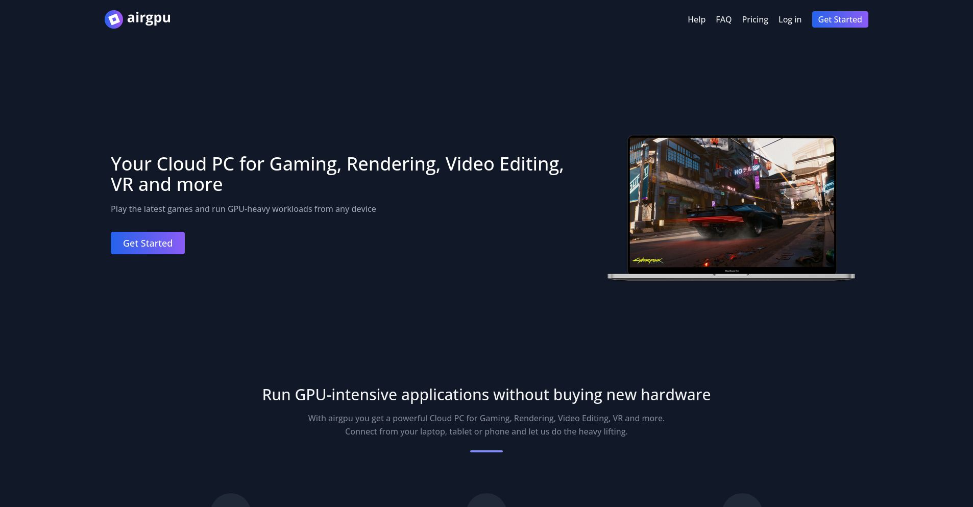 airgpu: Cloud gaming provider | AlternativeTo