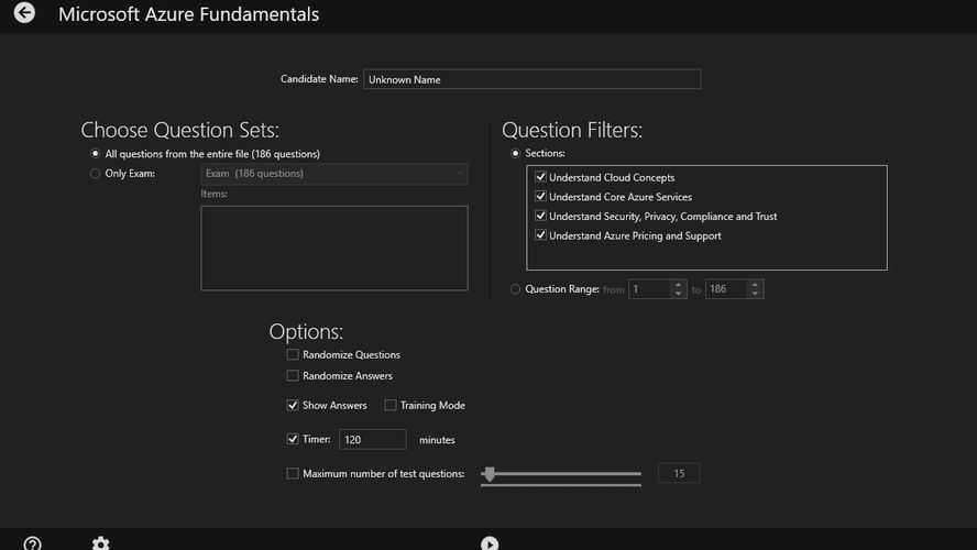 ProfExam Simulator: Test engine for certification exam preparation ...