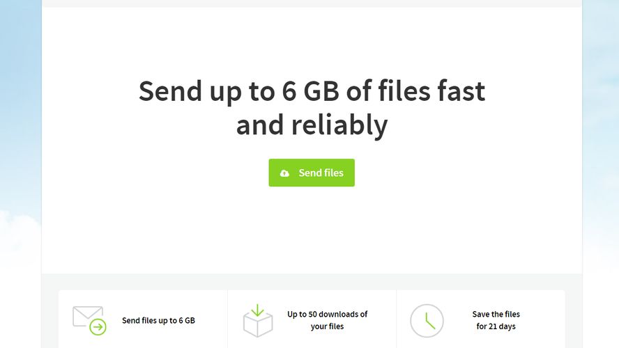 FileTransfer.io: Send your files safely up to 6GB for free. No download ...