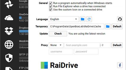RaiDrive: Mount NAS, Router, Google Drive, OneDrive and Dropbox to a ...