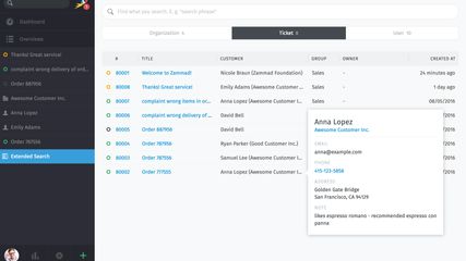 Zammad: Web based open source helpdesk/customer support system with ...