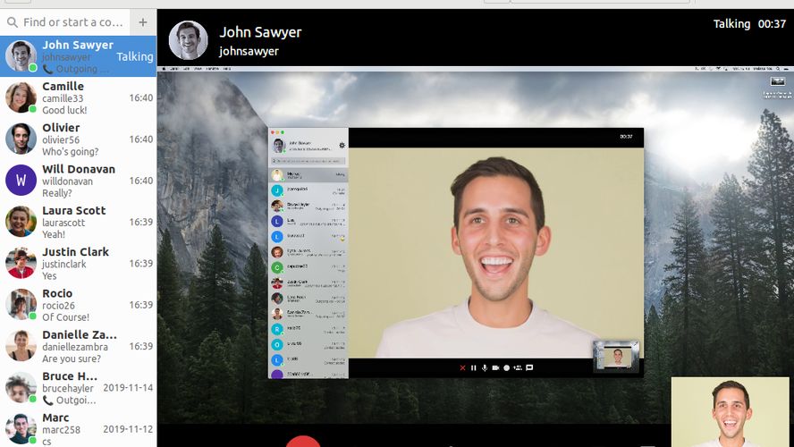 Jami: Voice, video and chat communications, secure, decentralized ...