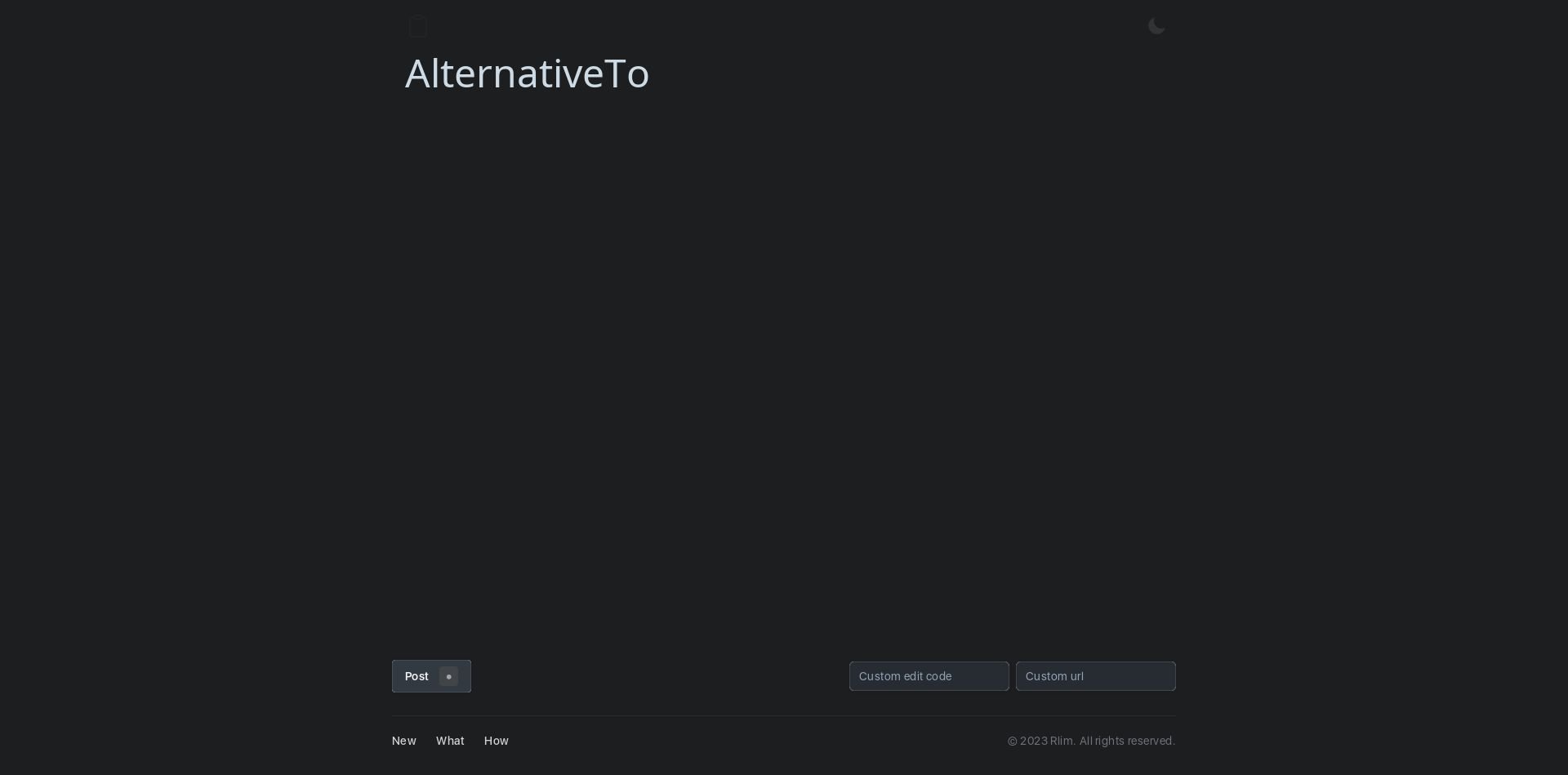 Rlim Alternatives 25 Pastebin Services And Similar Websites Alternativeto