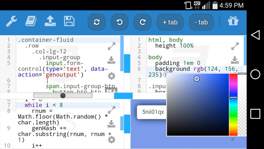 kodeWeave: HTML/CSS/JS and Markdown Playground For Web Designers and Developers | AlternativeTo