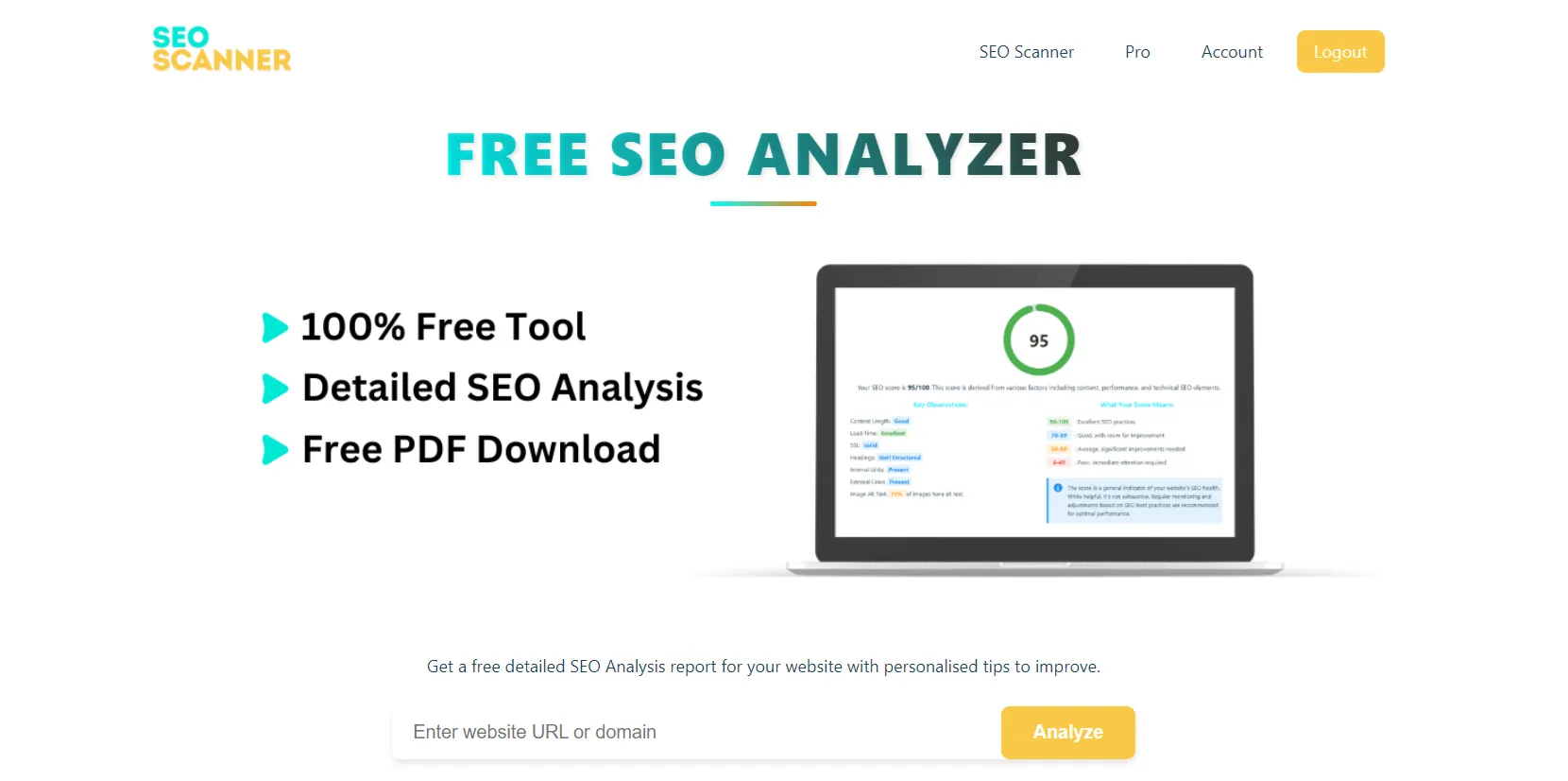 Free Website SEO Scanner Alternatives: 25+ SEO Tools | AlternativeTo