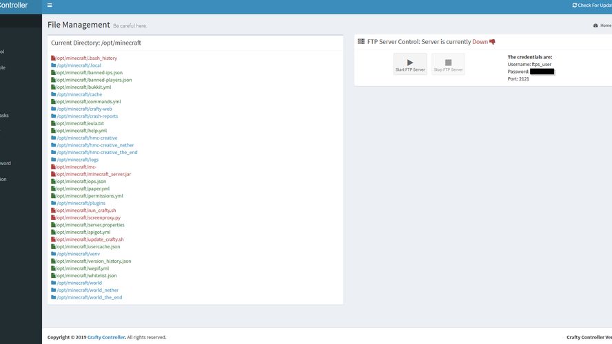Crafty Controller: Crafty is a wrapper for a Minecraft server which ...