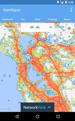 OpenSignal: With OpenSignal you can map cellular coverage, find Wi-Fi ...