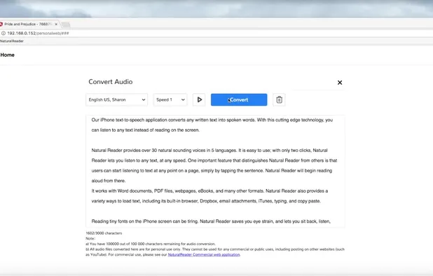 NaturalReader: Natural Reader is a professional text to speech ...