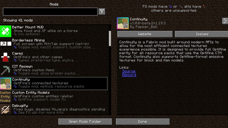 Fabulously Optimized: A simple Minecraft modpack focusing on ...