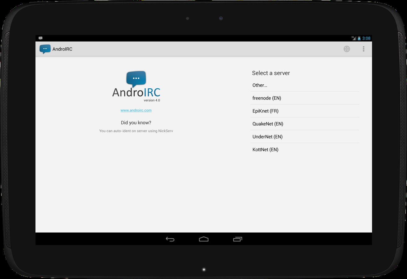 AndroIRC Alternatives: Top 12 IRC Clients & Similar Apps | AlternativeTo