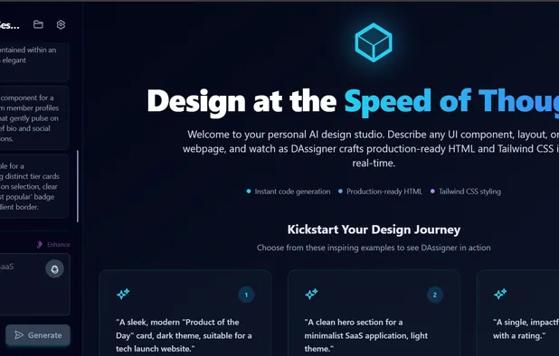 DAssigner AI: The Future of UI/UX Design . Describe it, We'll build it ...