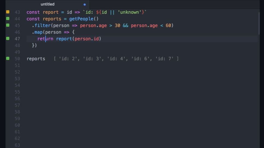 Quokka.js: Rapid prototyping playground for JavaScript and TypeScript. | AlternativeTo