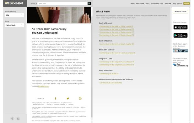 BibleRef: An Online Bible Commentary You Can Understand | AlternativeTo