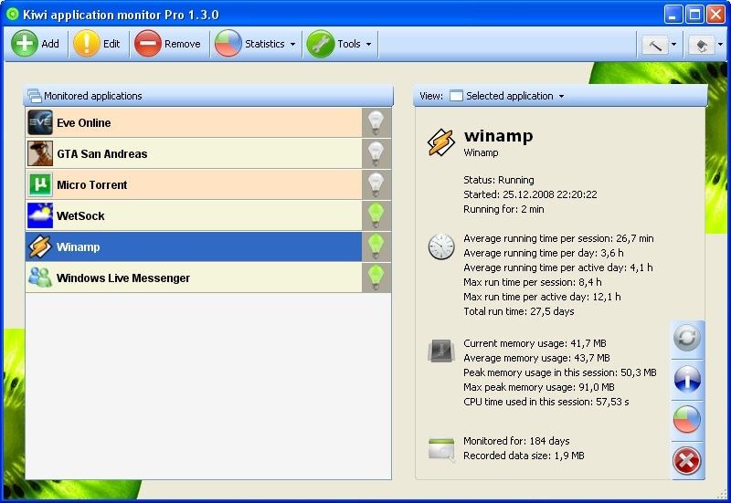 Kiwi application monitor Alternatives and Similar Software | AlternativeTo